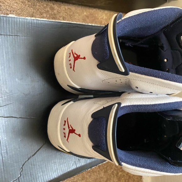 Jordan | Shoes | Jordan Olympic 6 Scuffs Low Creasing Og Box | Poshmark
